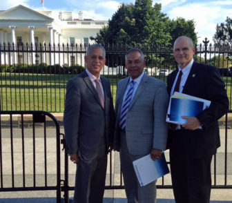 Hartford mayor, police chief, help Obama sell policing initiative