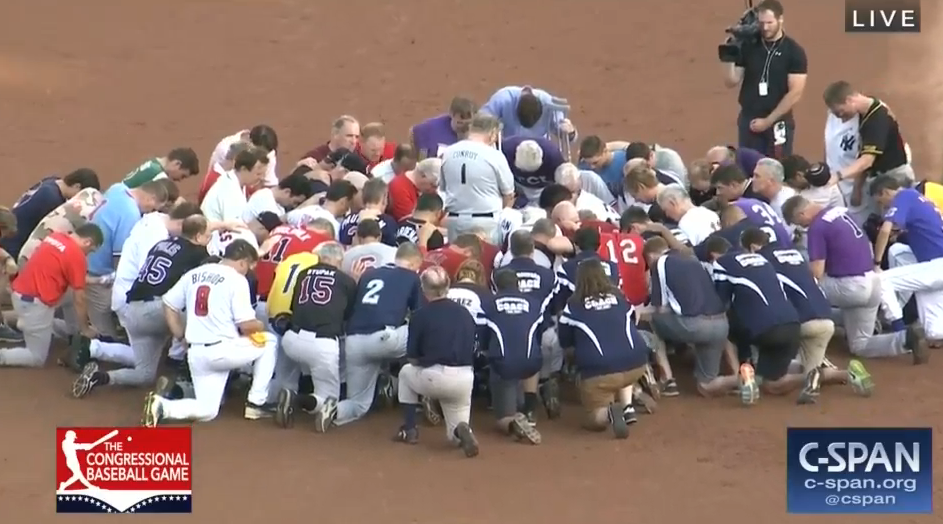 Congressional ball game an act of unity and defiance of violence
